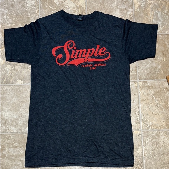 Tultex | Shirts | Florida Georgia Line Mens Tshirt With Red Graphic ...
